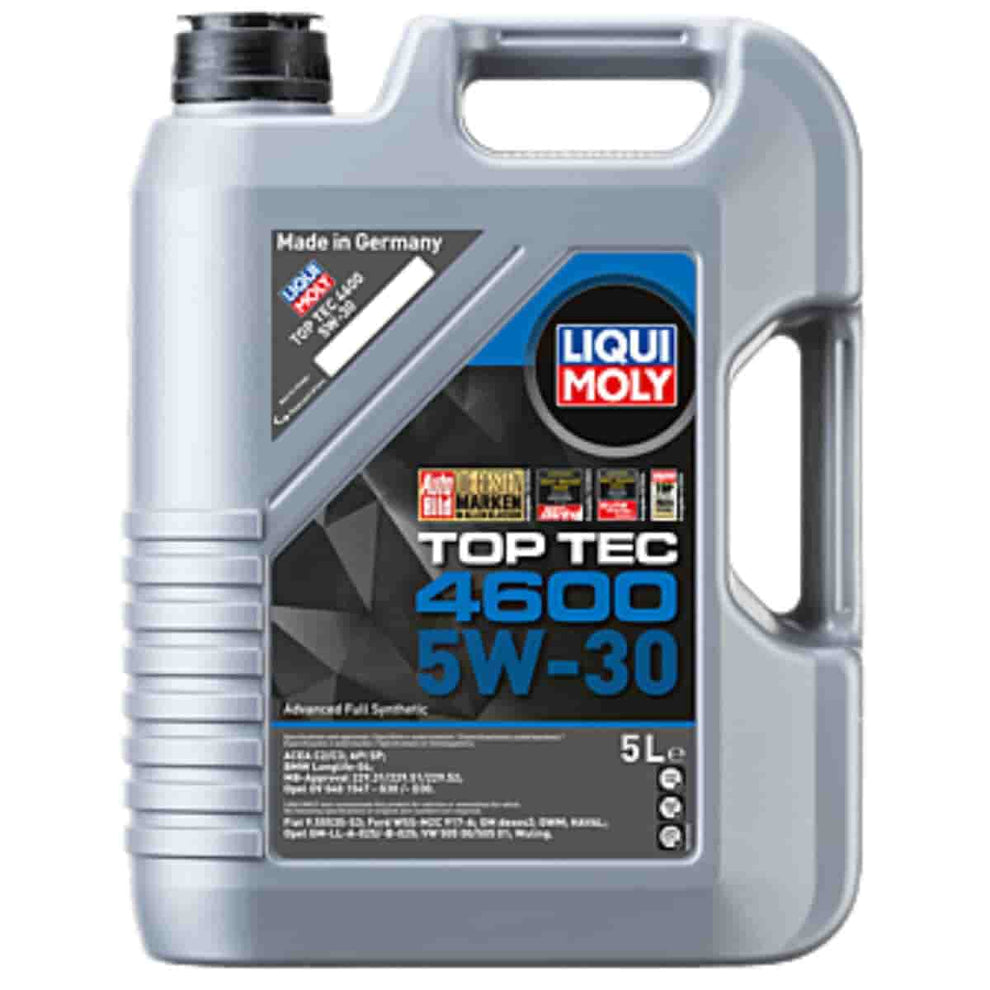 LIQUI MOLY Top Tec 4600 5W-30 Engine Oil 5L 2316 – QuipUp
